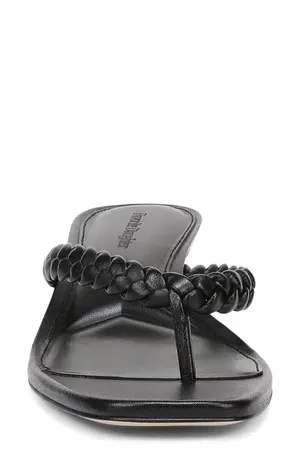 FAVORITE DAUGHTER Sutton Kitten Heel Sandal - Black
