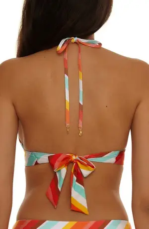 Trina Turk Cyclades Halter Swim Top