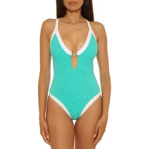 Trina Turk Textured Swimsuits