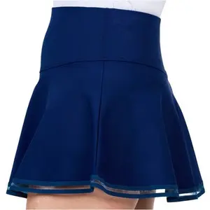 SOFIBELLA Staples 13in Tennis Skirt - Navy
