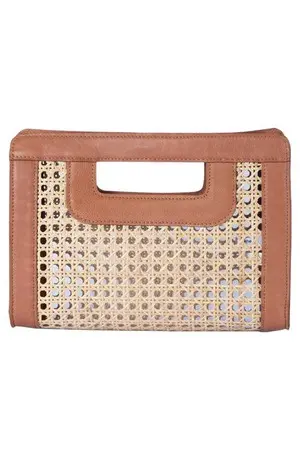 JELAVU Delmare Top Handle Bag - Tan