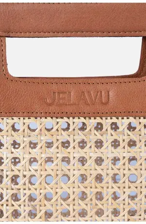 JELAVU Delmare Top Handle Bag - Tan