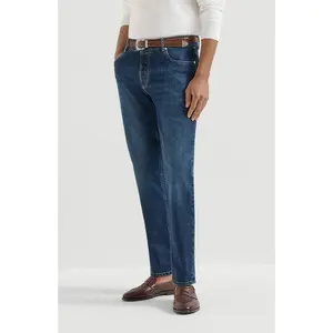 Brunello Cucinelli Traditional Fit Five-pocket Trousers
