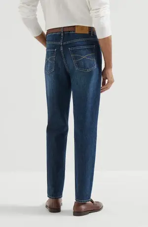 Brunello Cucinelli Traditional Fit Five-pocket Trousers