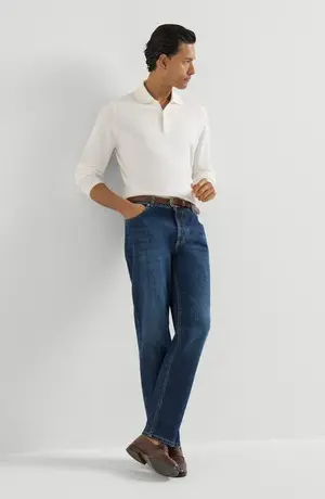 Brunello Cucinelli Traditional Fit Five-pocket Trousers