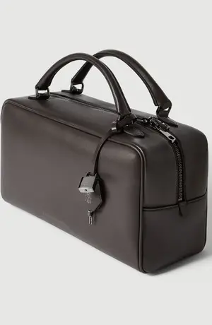 Brunello Cucinelli Nappa Boston Explorer Bag