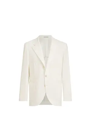 Brunello Cucinelli Linen Deconstructed Blazer
