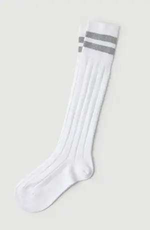 Brunello Cucinelli Knee-high Knit Socks - Grey
