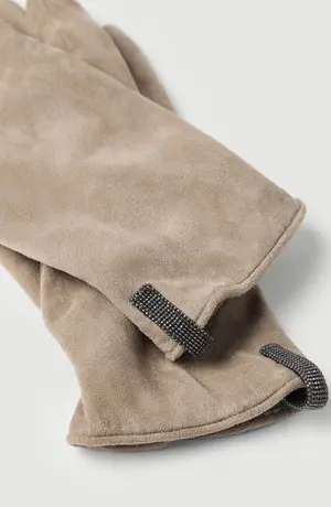 Brunello Cucinelli Suede Gloves
