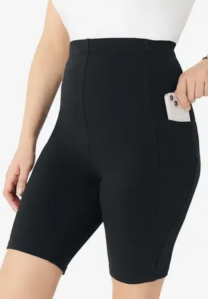 Roaman's Side Pocket Bike Shorts - Raspberry
