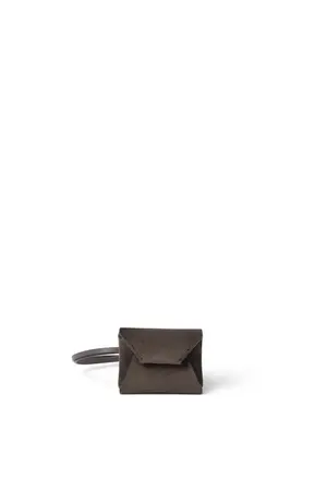 Brunello Cucinelli Suede Bag Charm - Rust Brown
