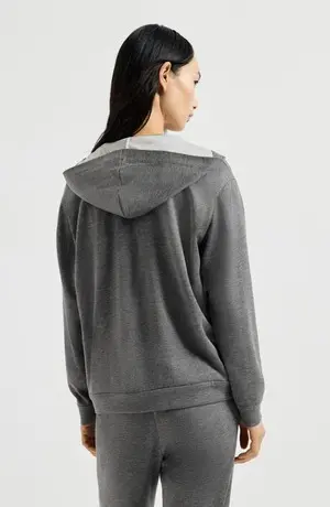 Brunello Cucinelli Hooded Sweatshirt - Dark Grey