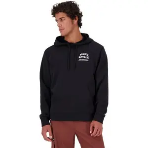 MONS ROYALE Inversion Merino Hoodie - Black