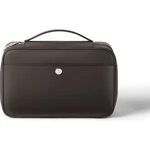 Brunello Cucinelli Calfskin Beauty Case - Chocolate
