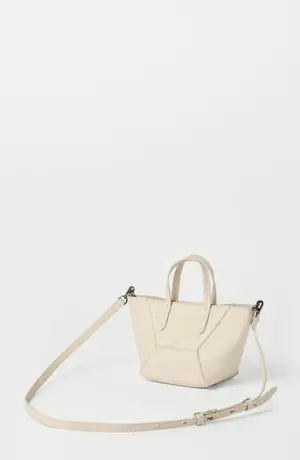 Brunello Cucinelli Mini Bag With Monili - Ivory
