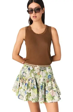 Maje Rib Knit Vest Top