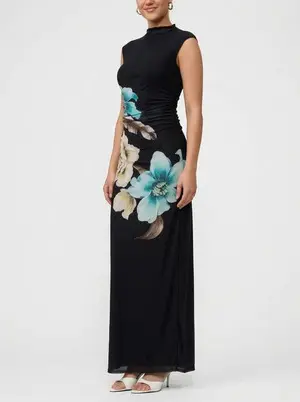 Rachel Rachel Roy Nina High Neck Maxi Dress
