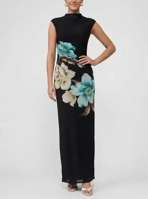 Rachel Rachel Roy Nina High Neck Maxi Dress