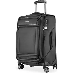 RICARDO BEVERLY HILLS Avalon Softside 20" Carry On Spinner - Black