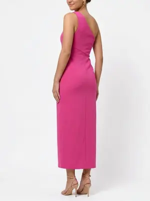 Rachel Rachel Roy One-shoulder Maxi Dress - Raspberry Rose