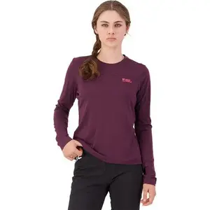 MONS ROYALE Diversion Merino Long-sleeve Bike Jersey - Fig