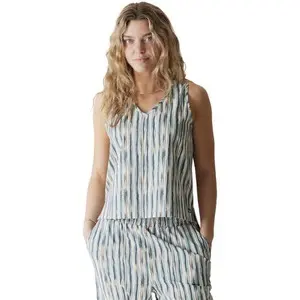 KAVU Banderas Tank Top - Cool Current