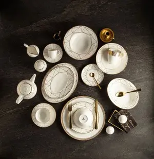 Prouna Gem Cut Gold Mug_version B