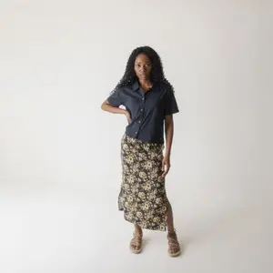 KAVU Morelia Midi Skirt - Botanical Bloom