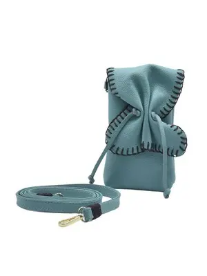 Carlos Falchi Cell Phone Butterfly Bag - Caribbean  Teal