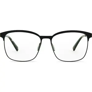 COVRY Rectangle Blue Light Blocking Eyeglasses Black