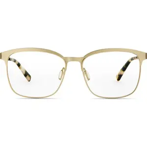 COVRY Rectangle Blue Light Blocking Eyeglasses - Gold