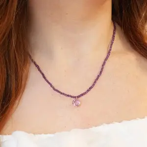THE LOVERY FINE JEWELRY 14k Yellow Gold Beaded Necklace