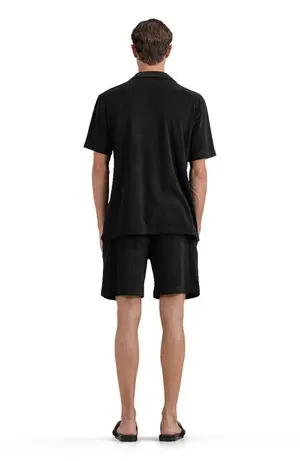 TOGAS Terje Terrycloth Shorts - Black