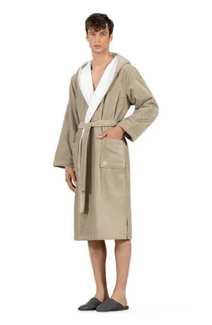 TOGAS Art Line Bathrobe - Beige