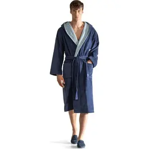 TOGAS Art Line Bathrobe - Blue