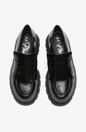3.1 Phillip Lim Kate Tassel Loafer - Black
