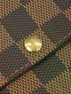LOUIS VUITTON 2007 Sarah Damier Ebène Wallet - Brown