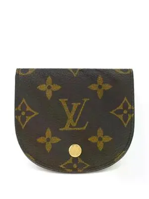 LOUIS VUITTON 2004 Gousset Monogram Coin Case