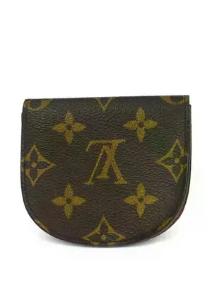 LOUIS VUITTON 2004 Gousset Monogram Coin Case