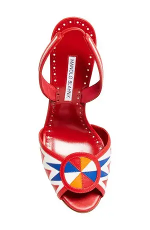 Manolo Blahnik Ucia Slingback Sandal