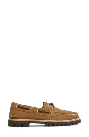 Sperry Authentic Original Lug Boat Shoe - Linen Multi