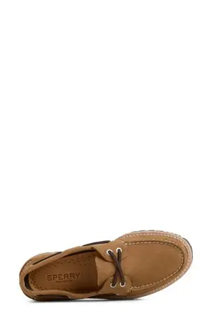 Sperry Authentic Original Lug Boat Shoe - Linen Multi