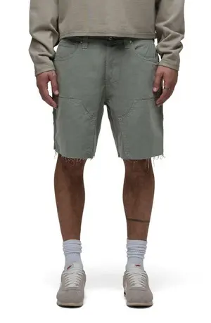 Hudson Jeans Cotton Herringbone Carpenter Shorts