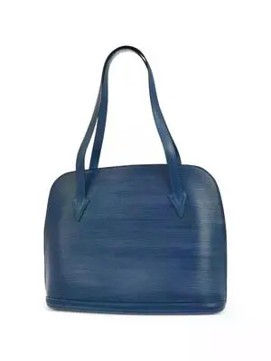 LOUIS VUITTON 1999 Epi Lussac Shoulder Bag - Blue