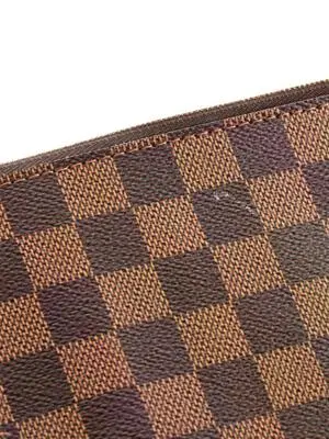 LOUIS VUITTON Neverfull Pochette Damier Large Pouch