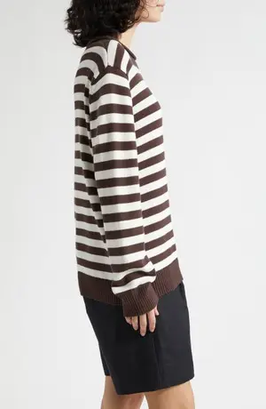 Posse Lara Cotton Sweater - Stripe