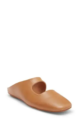 Jeffrey Campbell Siesta Leather Mule - Beige