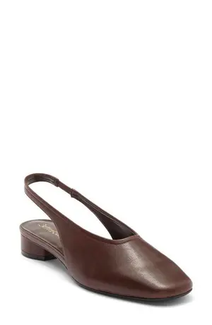 Jeffrey Campbell Trustee Slingback Pumps - Coffee