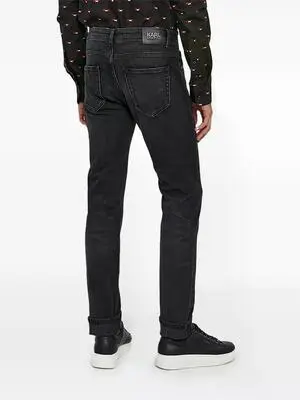 Karl Lagerfeld Logo Patch Denim