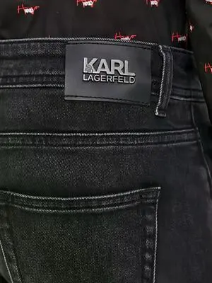 Karl Lagerfeld Logo Patch Denim